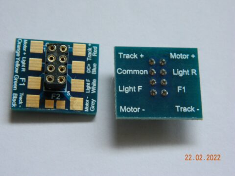 NEM652 8 pin adaptor socket. | Pallas Hobbies